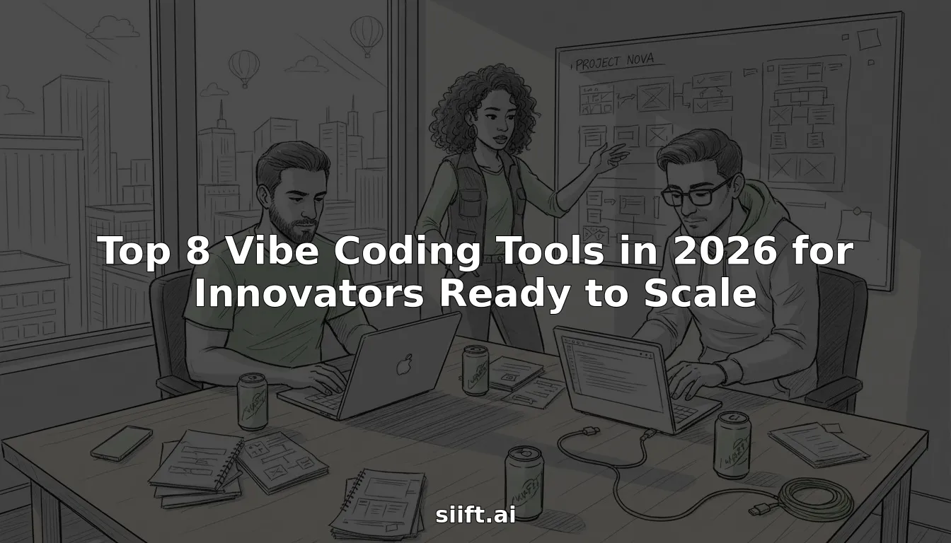 Top 8 Vibe Coding Tools in 2026 for Innovators Ready to Scale | siift